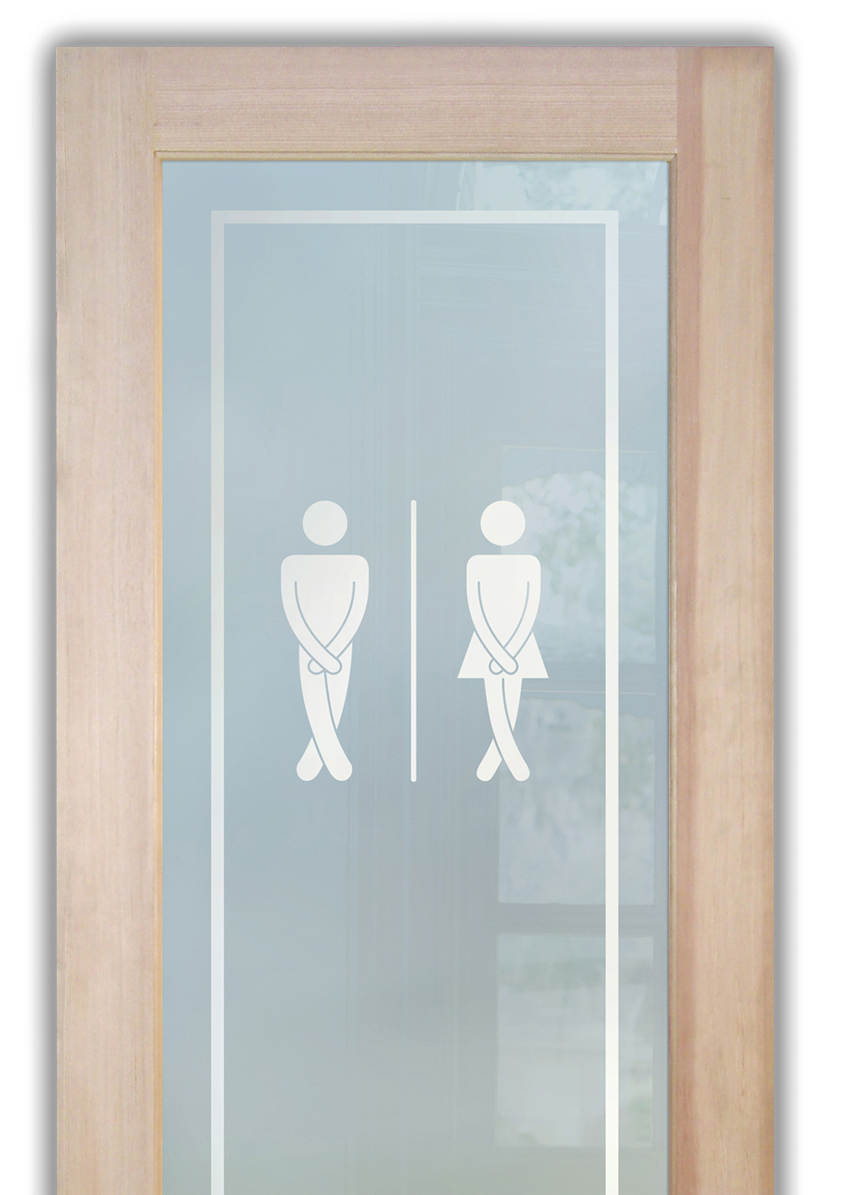 Bathroom Frosted Glass Door | Bathroom Doors with Frosted Glass