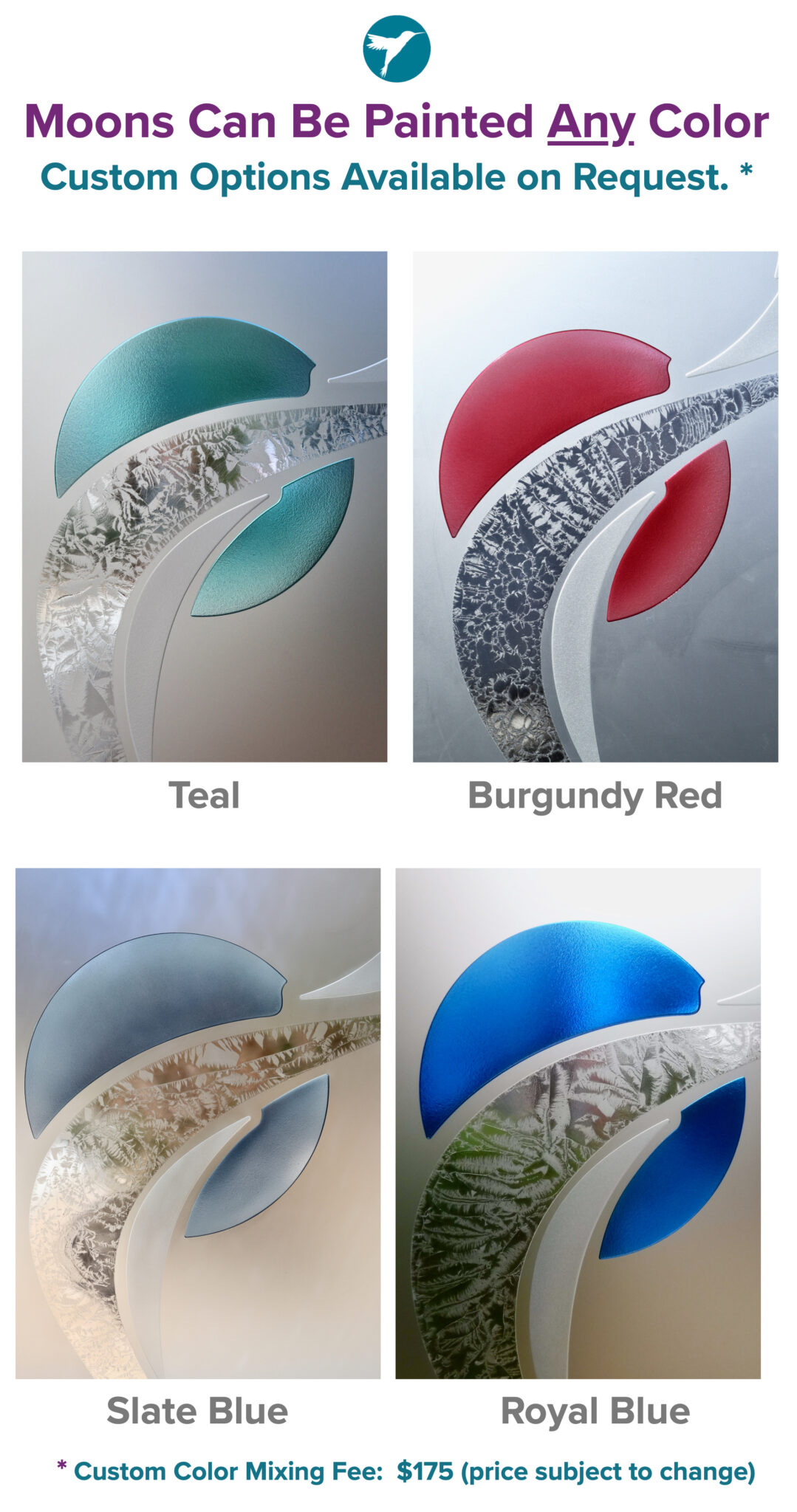 Frosted Glass Pantry Door - Ribbon Reflection Moons - 3D Flat Carved GC ...